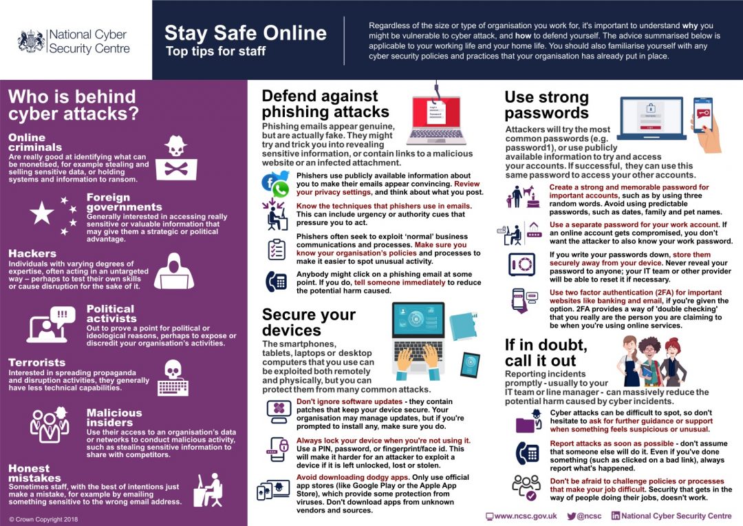 Cyber Security Infographics | Lucy Calnan Design
